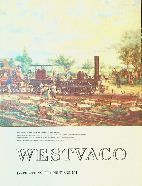 WESTVACO INSPIRATIONS FOR Printers Magazine 151 1945 Edward Lamson ...