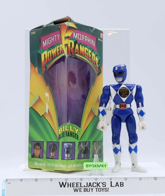 BILLY BLUE RANGER Mighty Morphin Power Rangers 1993 Bandai Action ...