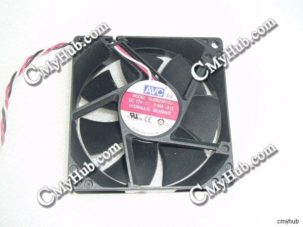 AVC DL08025R12U PS41 DC12V 0.50A 8025 8CM 80MM 80X80X25MM 4pin Cooling Fan $24.19 - PicClick AU