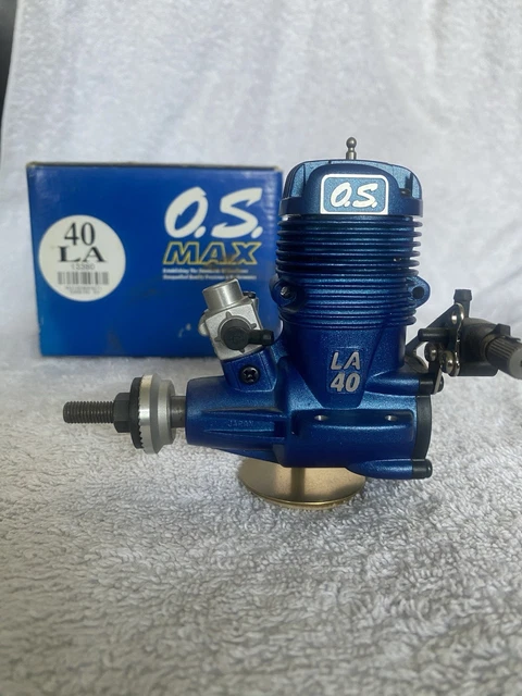 OS MAX BLUE La 40 RC Nitro Aeroplane Engine Plane Engine in Box £104.70 ...