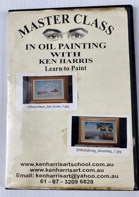 MASTERCLASS IN OIL Painting With Ken Harris DVD Learn to Paint 2 ...