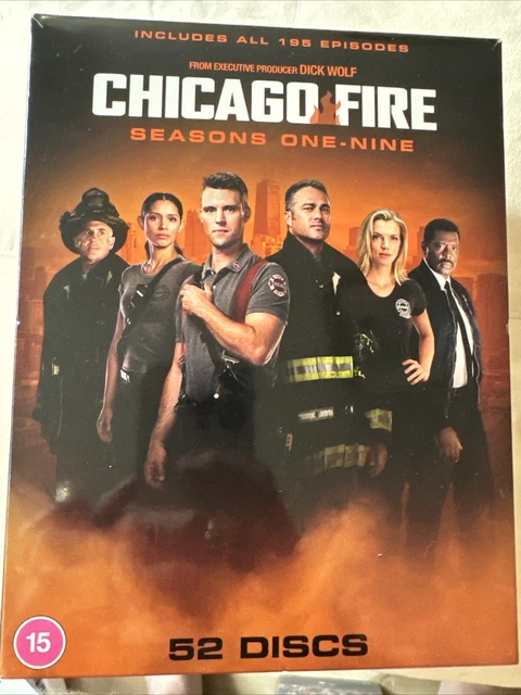 CHICAGO FIRE COMPLETE Season 1 to 9 DVD Box Set 52-Disc 195 Episodes US ...