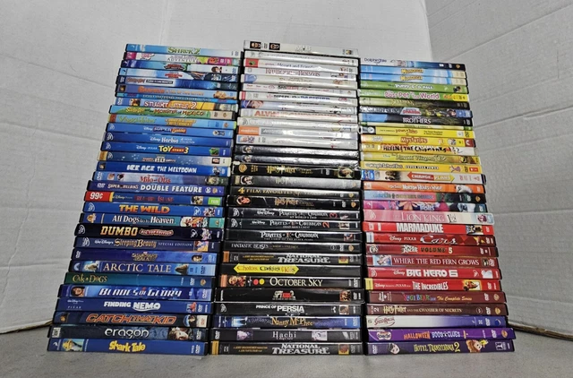 WHOLESALE LOT 100+ DVDs Kids & Family Childrens Baby Disney Baby Pixar Potter $41.45 - PicClick CA