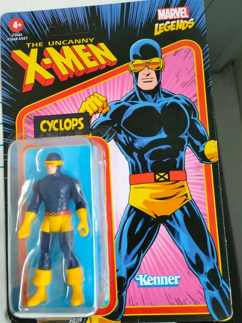 RETRO FIGURINE X-MEN CYCLOPS 9,5 Cm HASBRO KENNER MARVEL LEGENDS EUR 13 ...