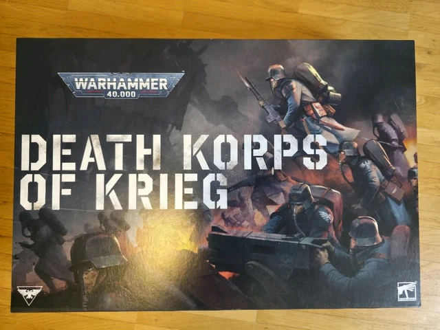 WARHAMMER 40K ASTRA Militarum Death Korps Of Krieg Army Set Englisch ...