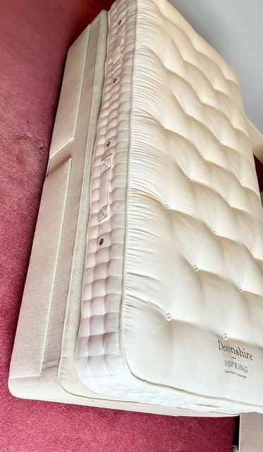 BRITISH HANDMADE VI Spring The Signatory Harrods 2m bed Pocket Sprung ...