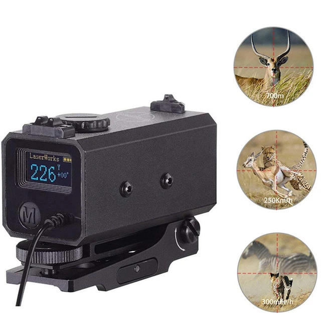 RIFLE SCOPE HUNTING Rangefinders 700m Laser Range Finder For Crossbow ...