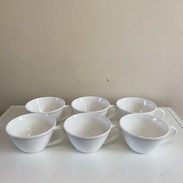 6 WEDGEWOOD OFFICIAL British Airways 1st Class Tea Cups New £15.95 ...