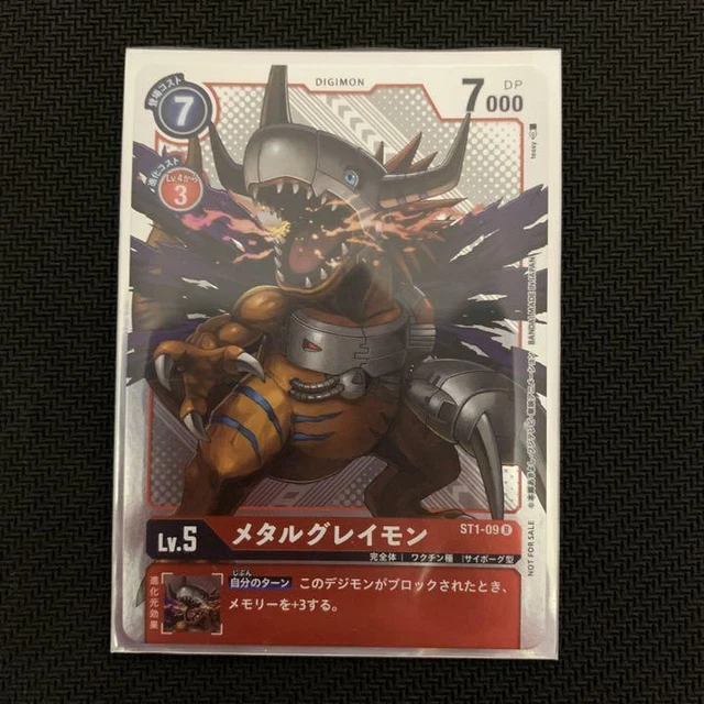 DIGIMON CARTE TAMER Bataille Champion Métal Greymon EUR 222,89 ...