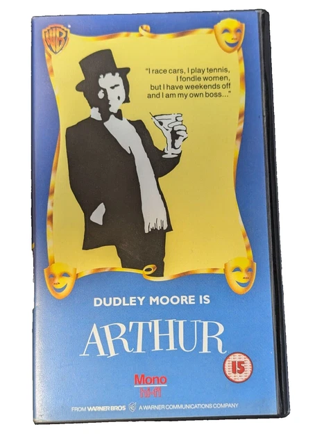 ARTHUR (VHS TAPE) Dudley Moore Liza Minnelli Sir John Gieldgud New And ...