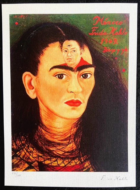 FRIDA KAHLO LITOGRAFIA(PABLO Picasso René Magritte Magritte Georgia O ...
