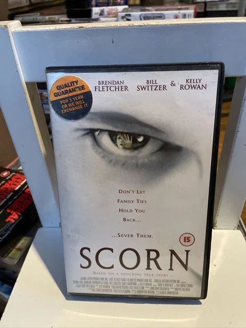 SCORN (VHS, 2000) Big Box Ex Rental VHS Tape Starring Brendan Fletcher ...