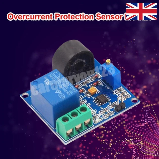 New Detection Sensor Module 5a Relay Overcurrent Over Current Protection Switch £4 19 Picclick Uk