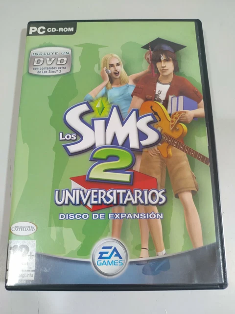 LOS SIMS COLLEGE Disc de Expansion EA Spanish - juego para PC Cd-rom 3T ...