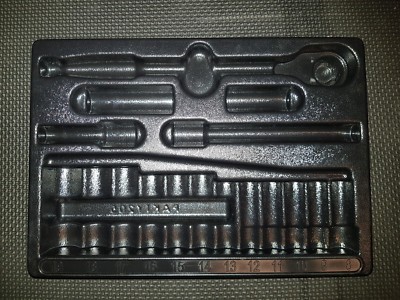 SNAP-ON PAKTY205 - 3/8” drive ratchet socket service set holder tray £ ...