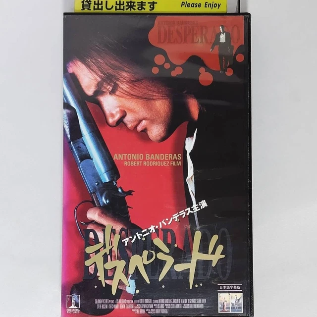 DESPERADO VHS ROBERT Rodriguez Antonio Banderas Salma Hayek Video HF £ ...