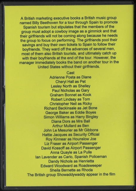 THREE FOR ALL 1975 - Dvd - Very Rare Movie. Along With A Great Cast £4. ...