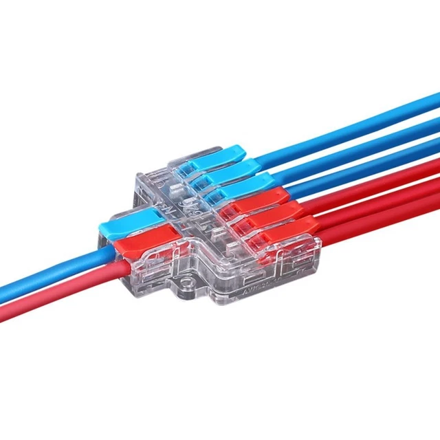 Mini Quick Terminal Block Universal Compact Wire Connector Electrical Eur 4 46 Picclick Fr