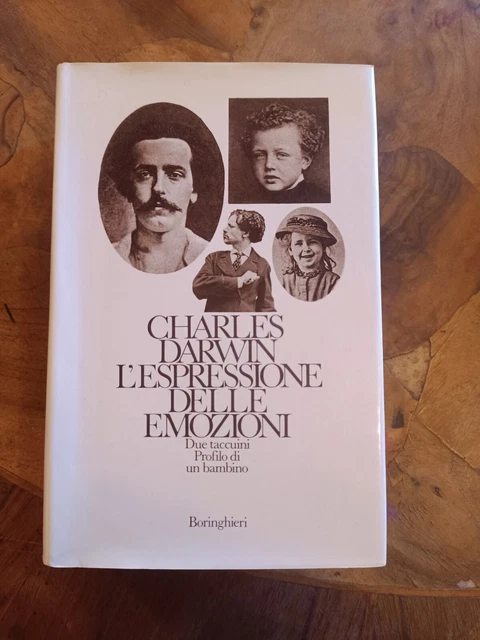 DARWIN L'ESPRESSIONE DELLE Emozioni Boringhieri 1982 Psicologia EUR 25 ...