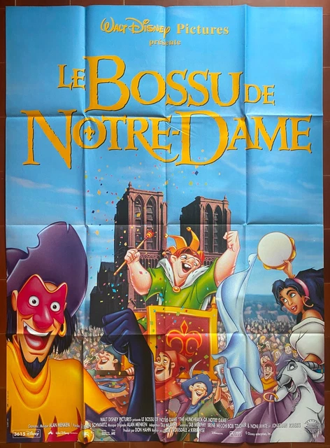 AFFICHE LE BOSSU DE NOTRE DAME Hunchback of Notre Dame WALT DISNEY ...