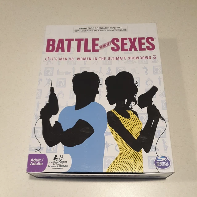 BATTLE OF THE Sexes Board Game It's Men Vs Women in the Ultimate ...