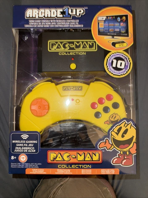 ARCADE1UP PAC-MAN COLLECTION Game Console with Wireless Controller NIB ...