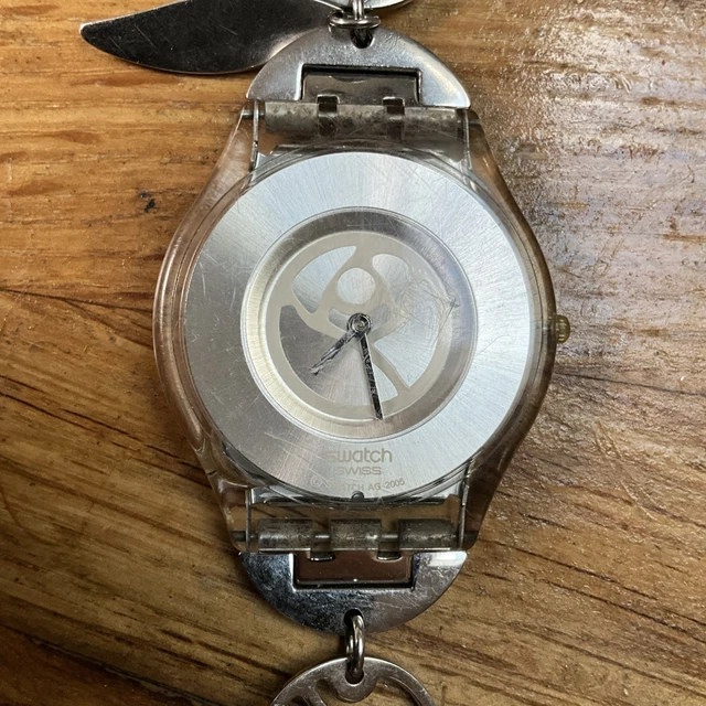 MONTRE BRACELET FEMME SWATCH skin 2005 swiss made 40mm diamètre /180mm ...
