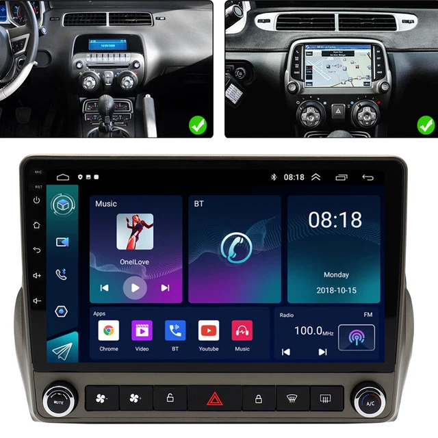 9'' ANDROID 13 Stereo Radio GPS Head Unit For Chevrolet Camaro 2008 ...