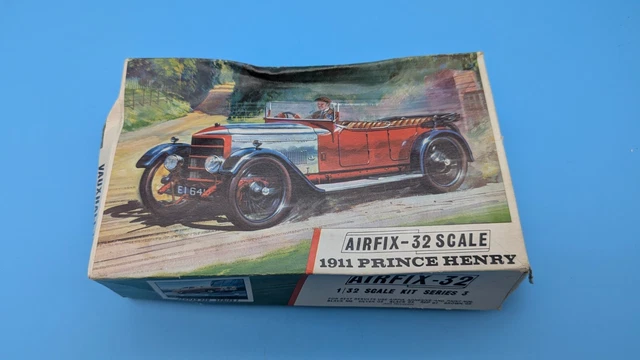 AIRFIX 1911 VAUXHALL Prince Henry Car Model Kit Circa 1959 1:32 £21.04 ...