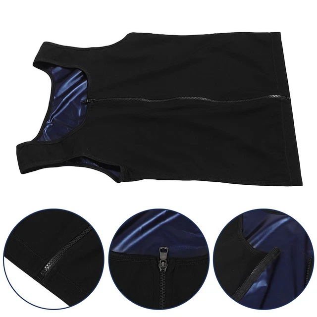 ENERGY STONE THERMAL Lifting Vest Sweat Women Chest Trainer Compression ...