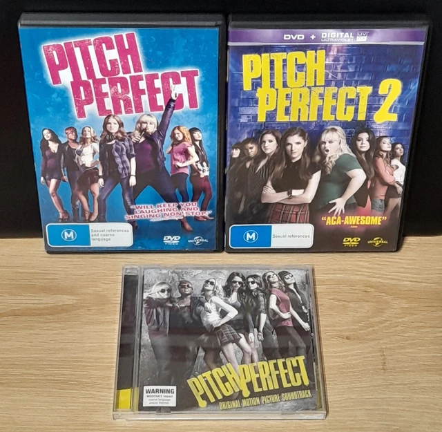 PITCH PERFECT 1 And 2 PAL R4 DVD Plus Original Motion Picture ...