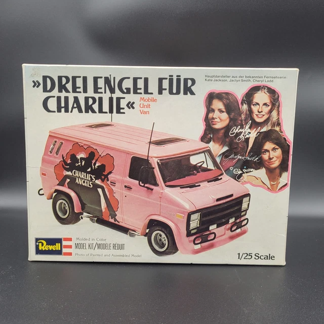 CHARLIE'S ANGELS MOBILE Unit Van, Drei Engel für Charlie, Revell 1/25 ...