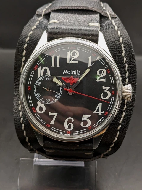 OROLOGIO MATRIMONIO OROLOGIO Molnija Orologio sovietico Orologio URSS ...