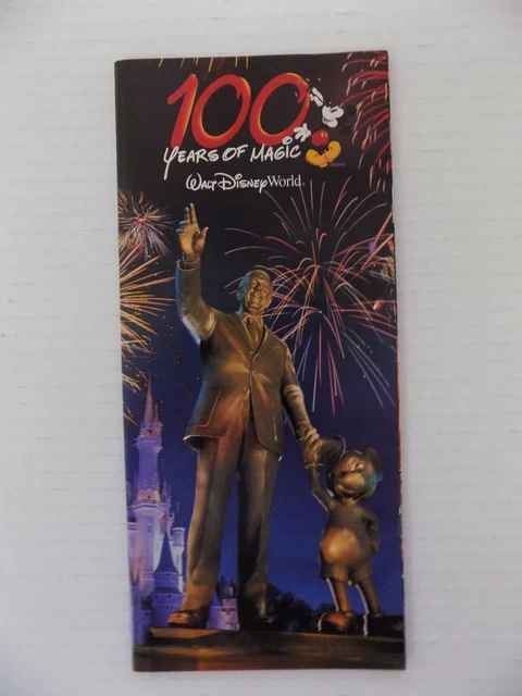 WALT DISNEY WORLD Brochure 2001 Magic Kingdom MGM Studios EPCOT Animal ...