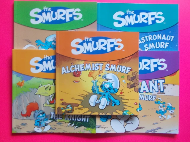THE SMURFS X 5 - ALCHEMIST SMURF, GIANT ++ by PATSY ABBOTT-CHARLES ...