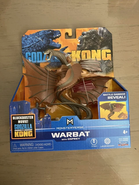 PLAYMATES TOYS MONSTERVERSE 6” Warbat Godzilla Vs Kong Figure £22.82 ...