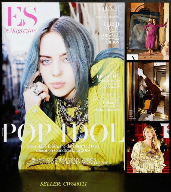 BILLIE EILISH OCEAN Eyes Tiffany Zabludowicz Molly Goddard Es Magazine ...