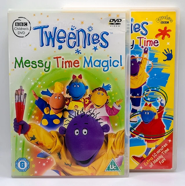 RARE TWEENIES DVDS - Its Messy Time / Messy Time Magic DVD Bundle $61. ...