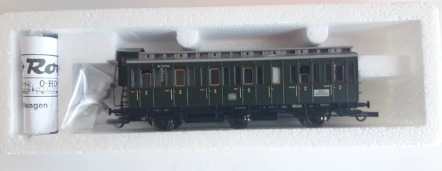 ROCO 44503 H0 Abteilwagen 2. Kl. mit Bremserhaus DB, Ep. III, neu, OVP ...