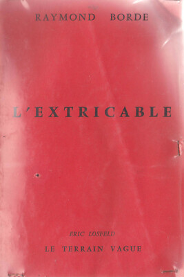 RAYMOND BORDE &THE extricable" eric losfeld 1964 £8.96 - PicClick UK