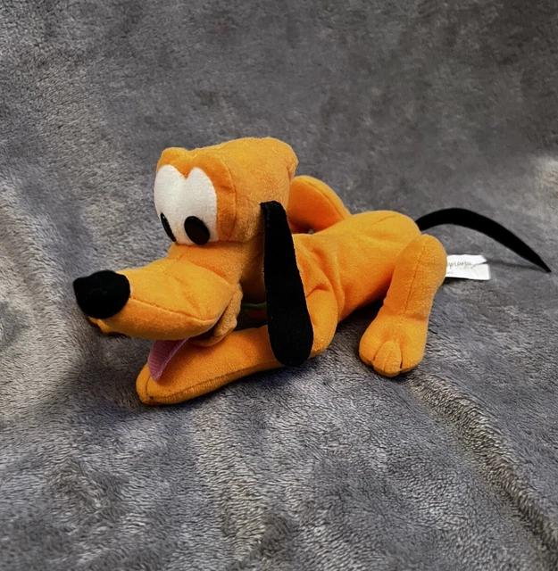 VINTAGE DISNEYLAND PARIS Disney Pluto Plush Soft Toy 8” £4.35 - PicClick UK