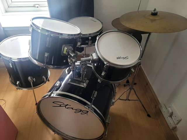 STAGG DRUM SET 5-Piece - Beginner Drum Set £80.00 - PicClick UK
