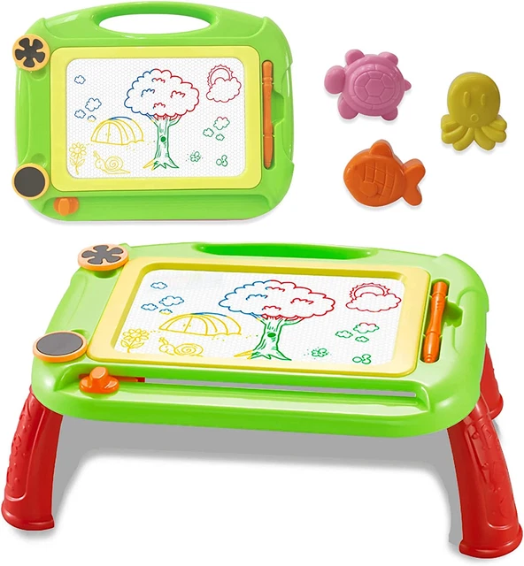 MAGNETIC DRAWING BOARD for Boys Girls, Kids Toys Age 2-6 Magna Erasable ...