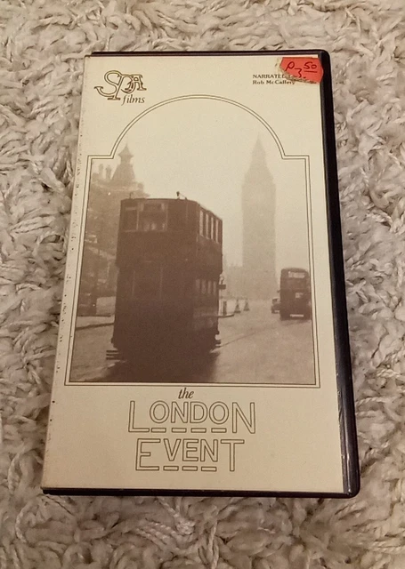 RARE VINTAGE VHS TAPE London Buses Trams The London Event Spa Films ...