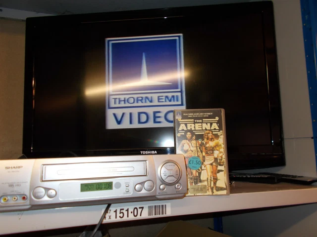 THE ARENA VHS Pam Greer Pre-cert very rare in good tested condition ex ...