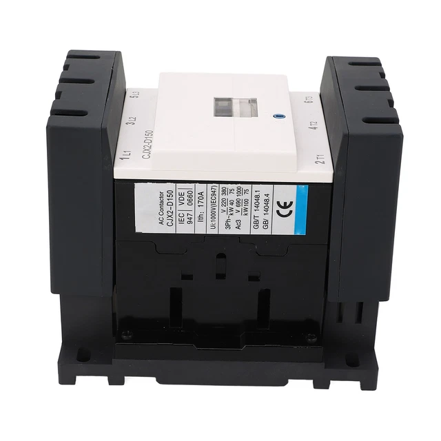 AC CONTACTOR LARGE Load Capacity Copper Coil Silver Contact High ...