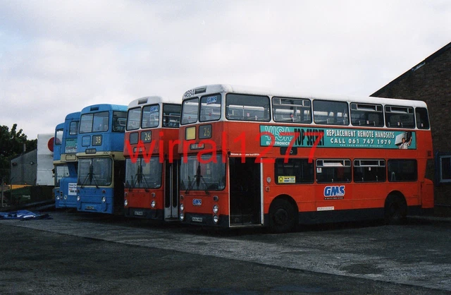 ORIGINAL BUS PHOTOGRAPHIC negative GM Buses South Atlantean 4684 ...