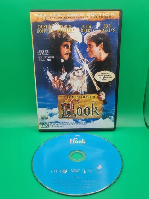 HOOK DVD R4 - Robin Williams , Steven Spielberg $6.16 - PicClick