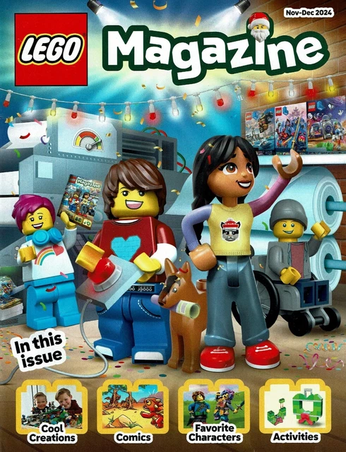 LEGO MAGAZINE CHILDREN'S Activities and Comics Nov-Dec 2024 Debut ...