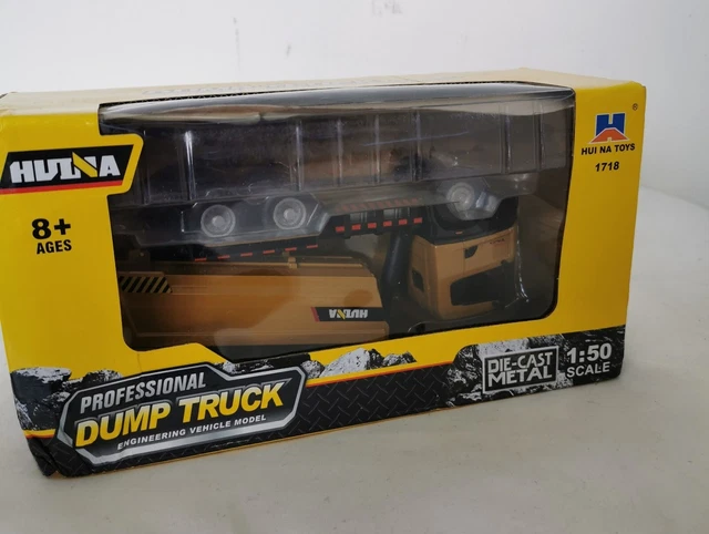 DUMP TRUCK 1718 Hui Na Toys Huina Die-Cast Boxed 1:50 Scale £22.39 ...